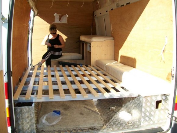 General fitting out - Camper Van Life